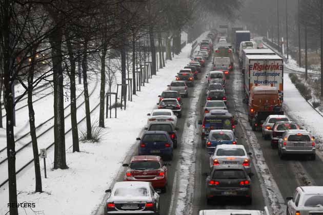 In pics: Europe's worst early snow in 20 years - News18