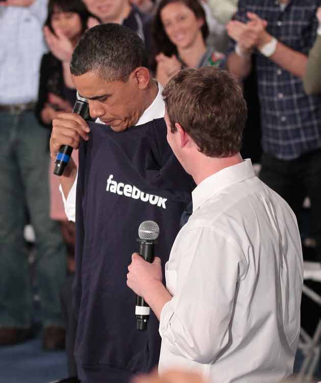 In pics: Barack Obama at Facebook Headquarters - News18