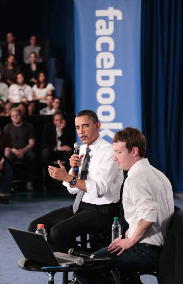 In pics: Barack Obama at Facebook Headquarters - News18