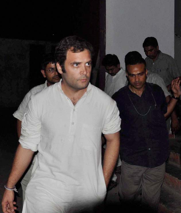 First Pics: Rahul Gandhi arrested in Bhatta Parsaul - News18