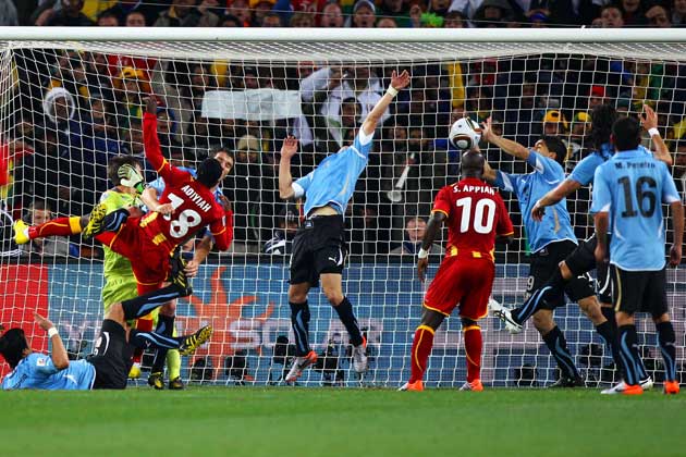 In pics: Famous handballs in football