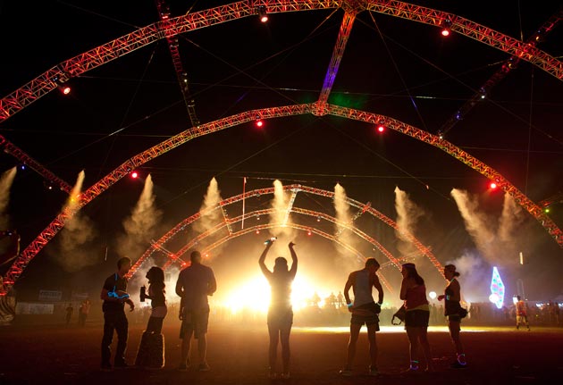 In pics: Inside the world's largest rave party - News18