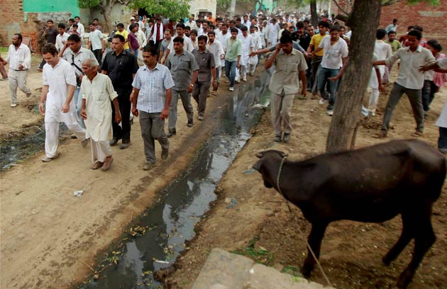 In pics: Rahul Gandhi's padyatra in Uttar Pradesh