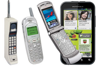 Motorola phones: Then to now