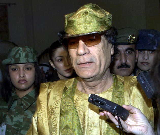 Muammar Gaddafi's famous female bodyguards - Photogallery