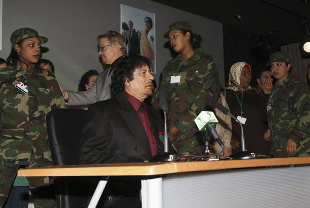 Muammar Gaddafi's famous female bodyguards - News18
