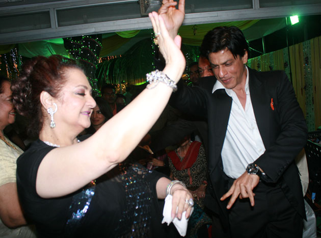 Bollywood biggies at Dilip Kumar's birthday bash