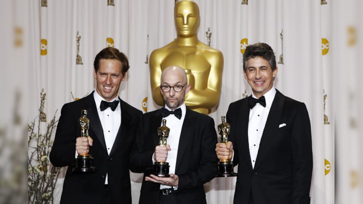 Oscars: Best adapted screenplay backstage speech