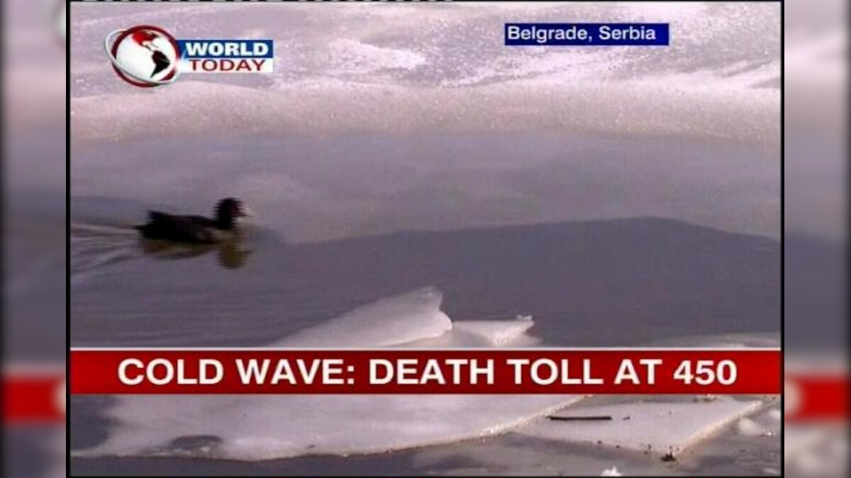 450 die across Europe due to cold waves - News18