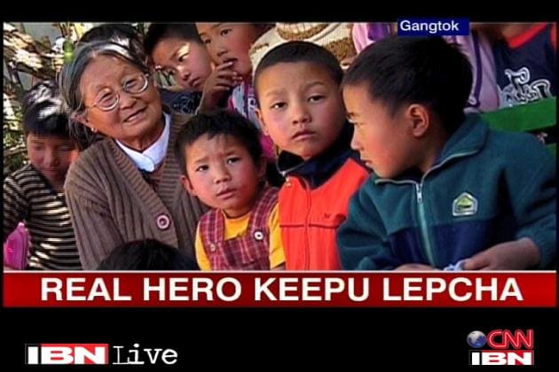 Real Hero Keepu educates Lepcha community - News18