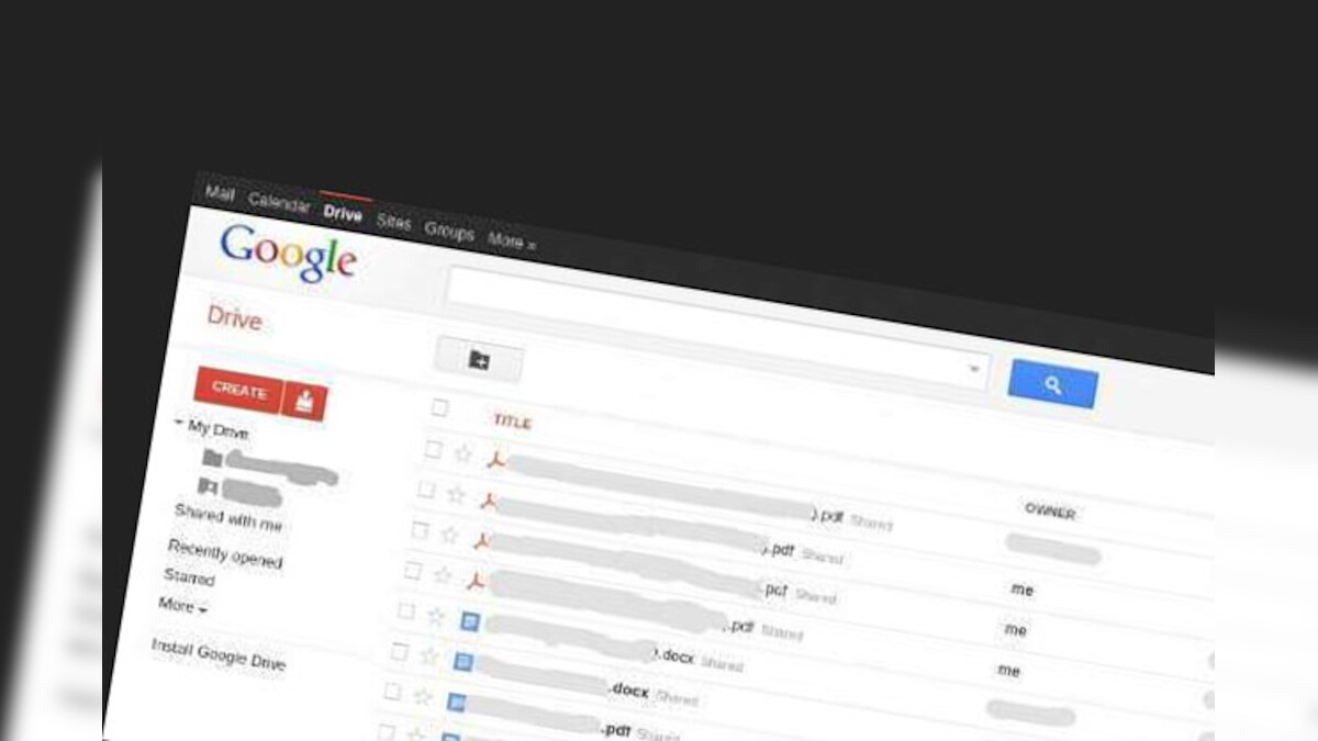 Google Drive to arrive with free 5 GB cloud storage - News18