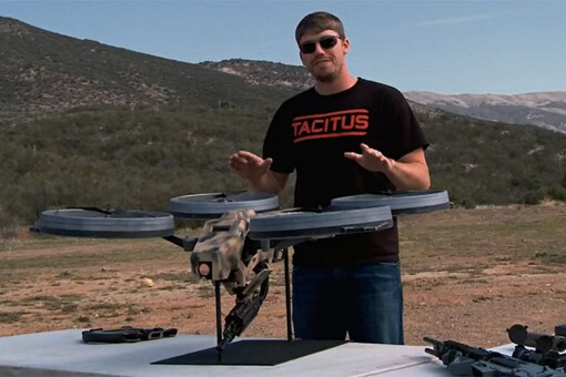 Flying machine gun: The weapon of the future
