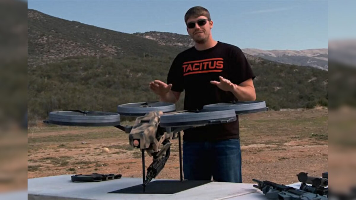 Flying machine gun: The weapon of the future