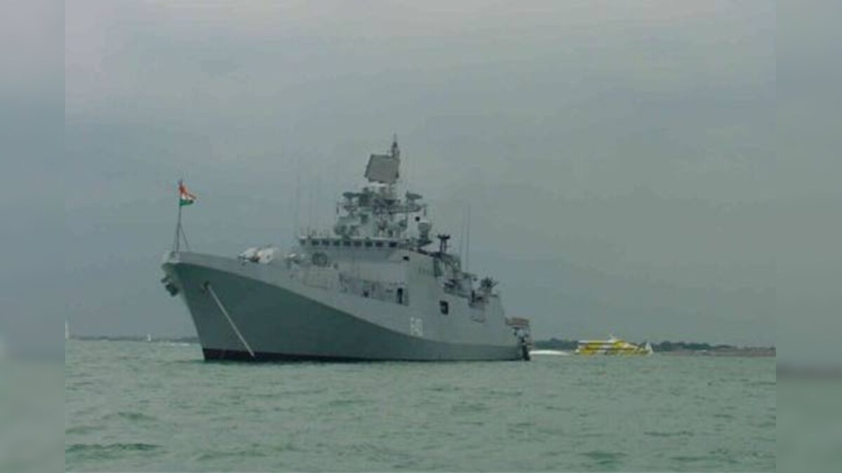 Indian Navy inducts stealth warship INS Teg