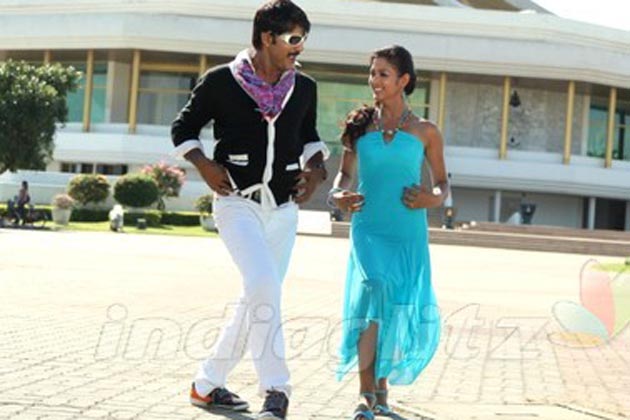 First Look: Srikanth, Vidisha in Telugu film 'Devaraya'