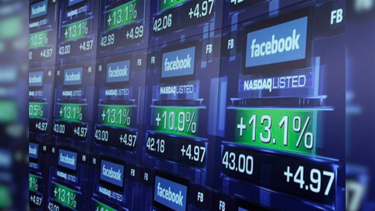 Facebook stock down on day two - News18