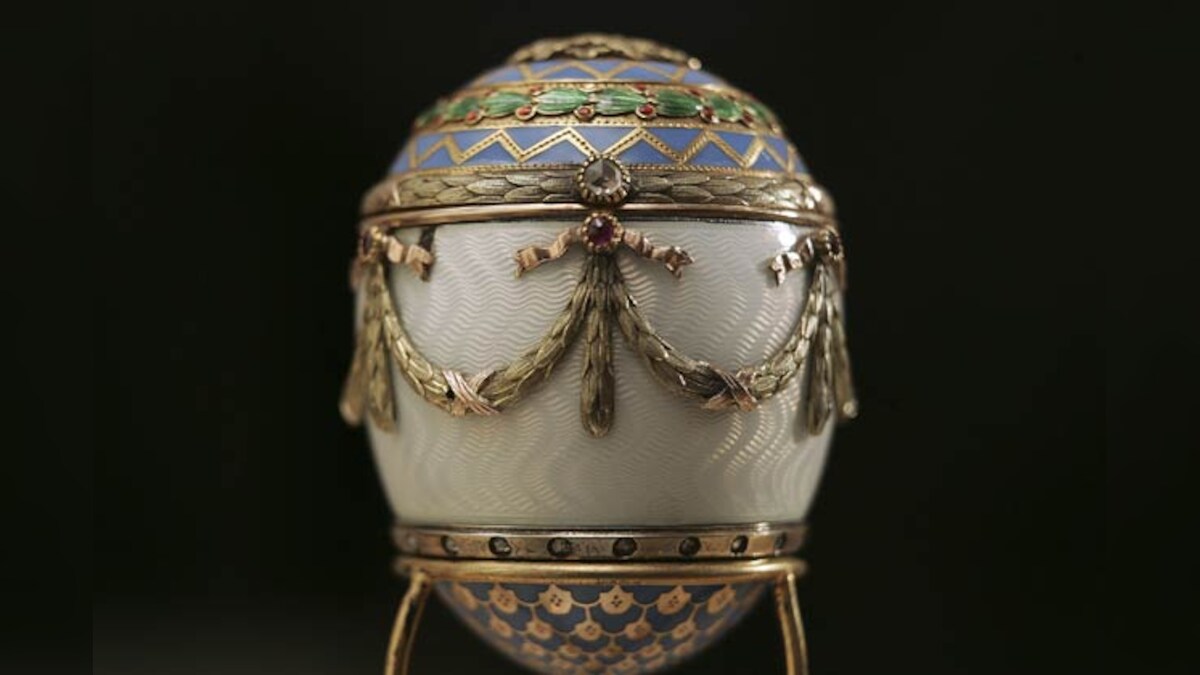 When Peter Carl Faberge's eggs came to India