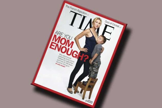 TIME's provocative cover: breastfeeding mom - News18