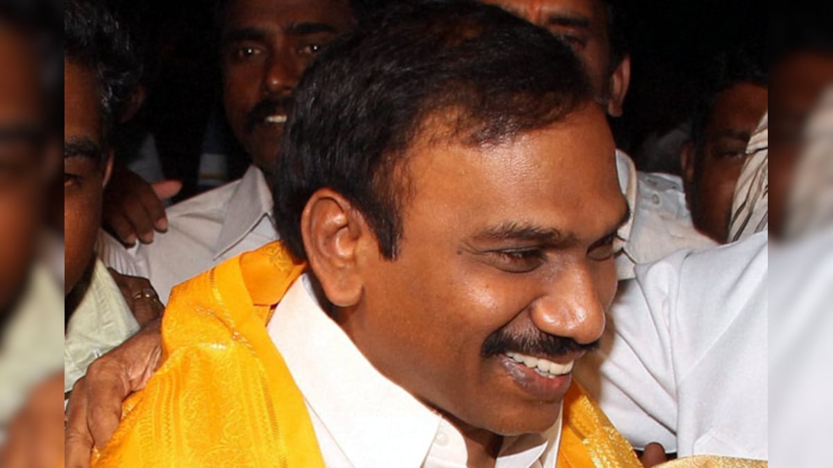 Raja arrives in Chennai, gets a hero's welcome