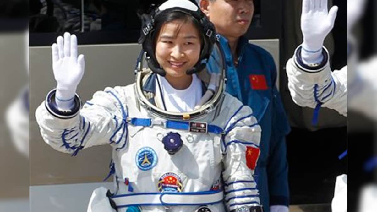 China sends first woman into space