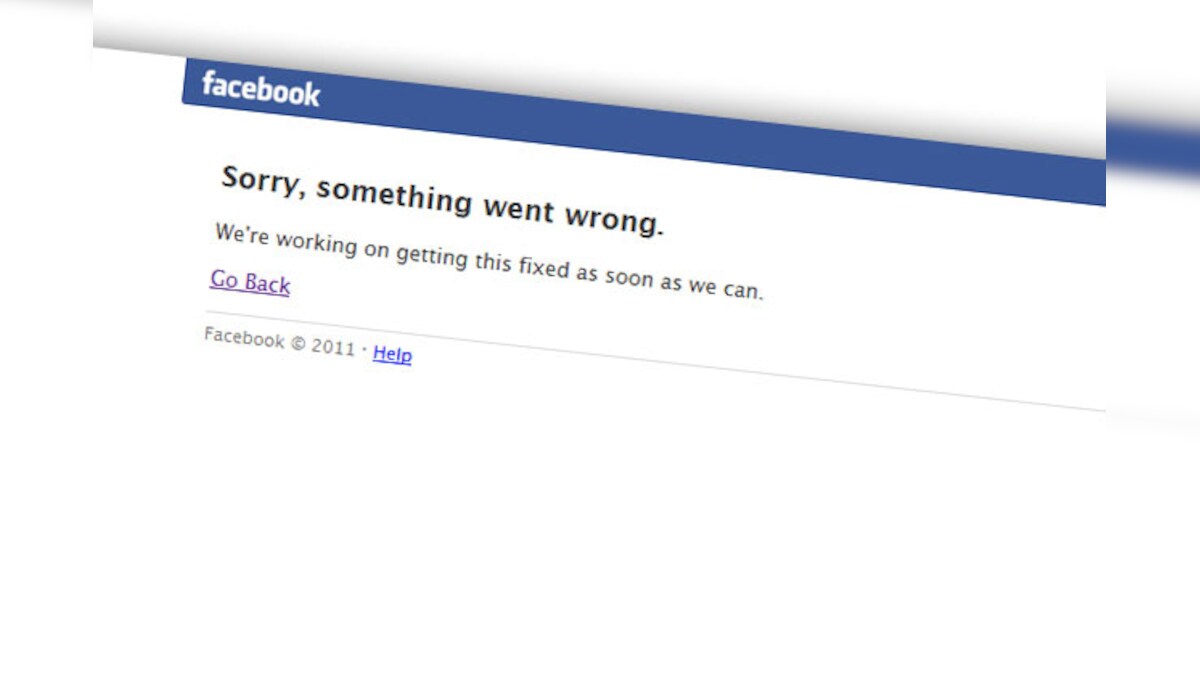 Facebook goes down, users worried - News18