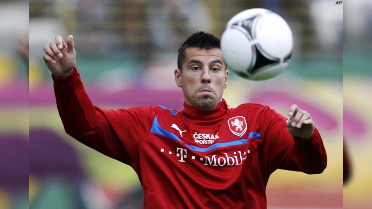Czech striker Baros retires from international football - News18