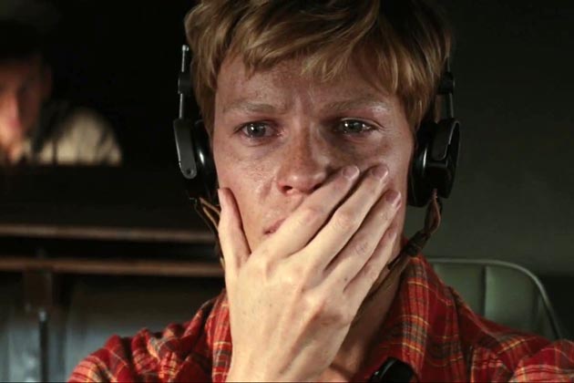 Hilary Swank as Amelia Earhart in Mira Nair's film