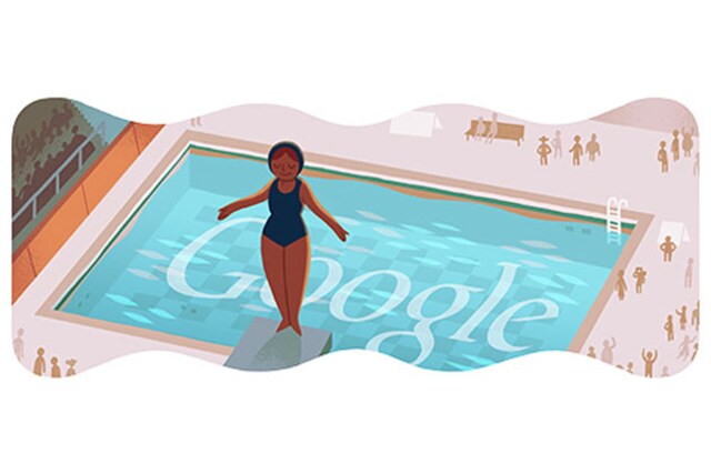 London 2012 diving Google doodle - News18