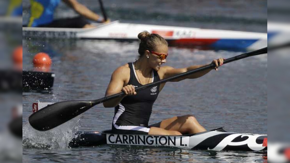 Lisa Carrington wins Olympic gold in K-1 200