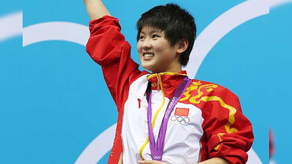 Chen Ruolin wins gold in women's 10m platform