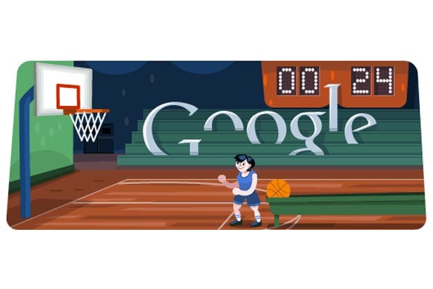 basketball google doodle Mental Maths Competition