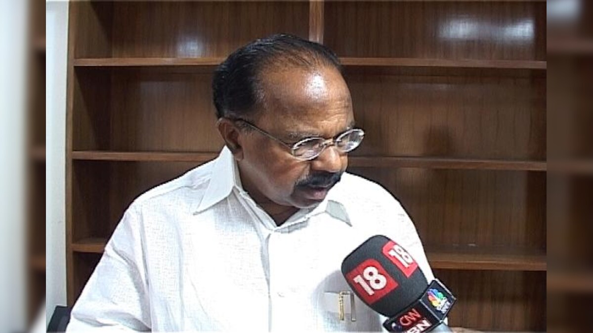 Don't want to start with blame game: Moily