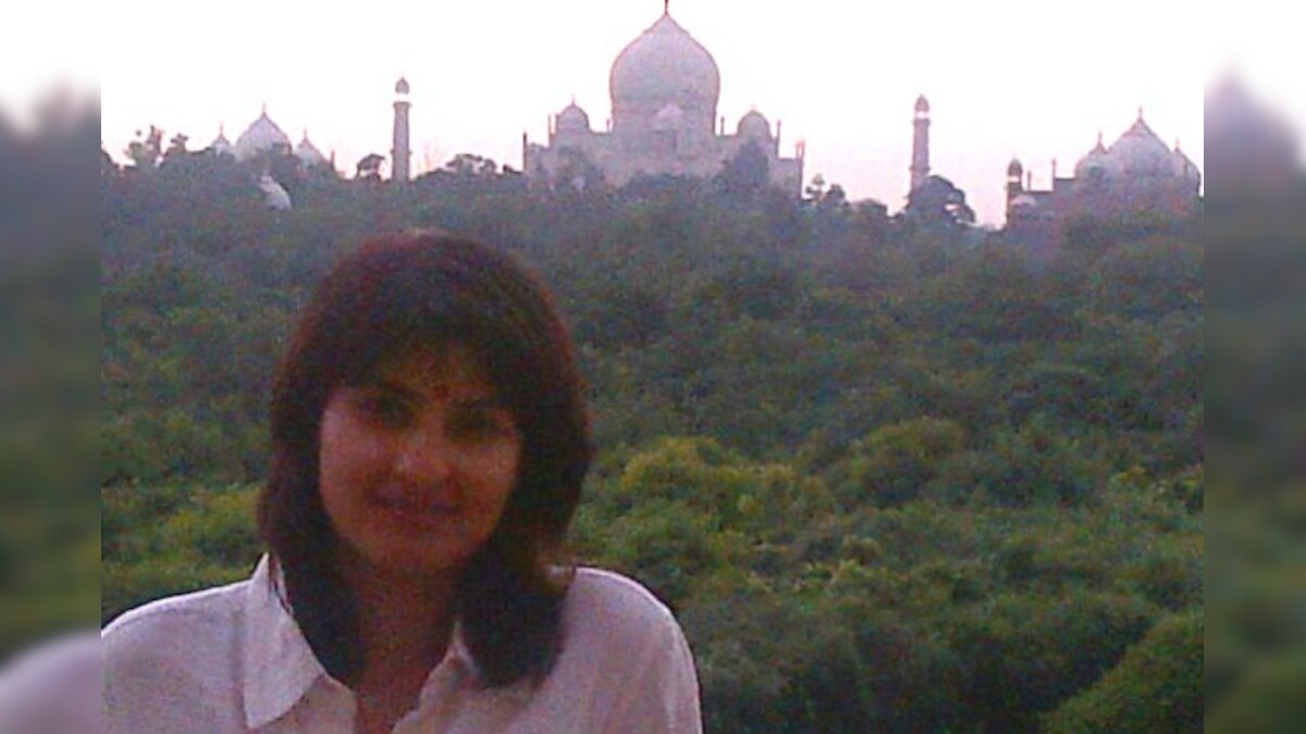 Prakash Raj with his family at Taj Mahal - News18