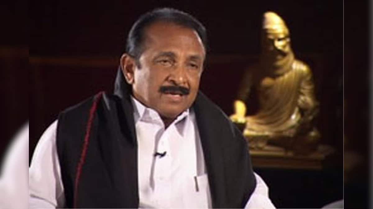 Chennai: Vaiko stages fast for Senthooran - News18