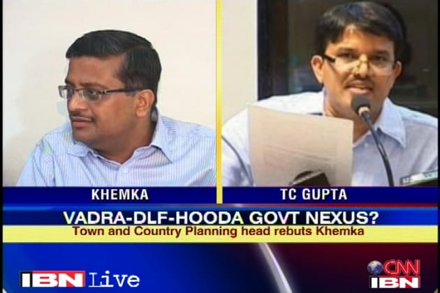 Haryana IAS officers in a tiff over Vadra-DLF deal