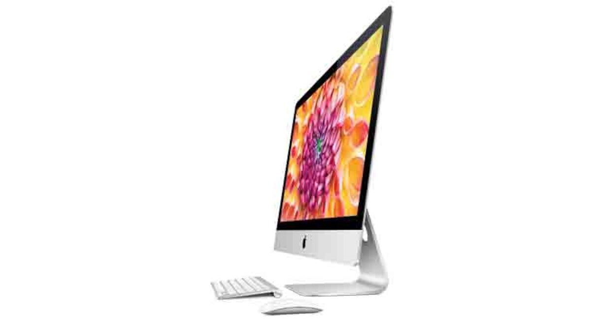 The new Apple iMac is only 5 millimetre thick