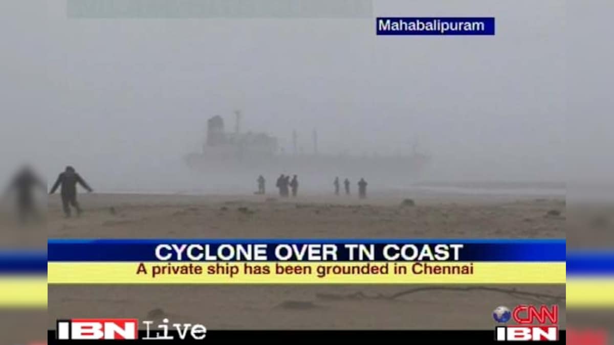 Cyclone Nilam: Oil tanker runs aground - News18