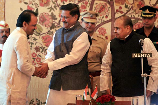 Ajit Pawar sworn in as Maharashtra Deputy CM - News18