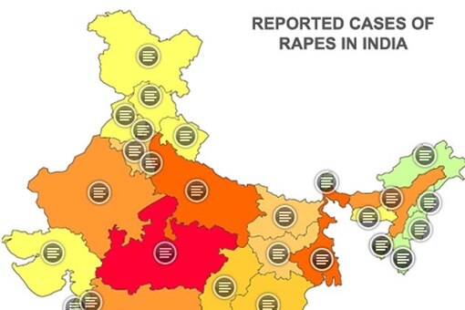 'Rape map' of India - News18