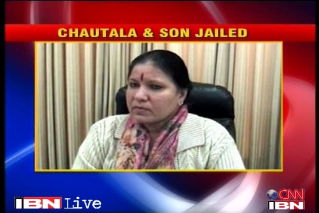 Watch: Reactions to OP Chautala's sentencing in teachers' job scam - News18