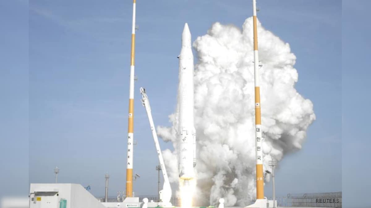 South Korea launches first civilian rocket - News18