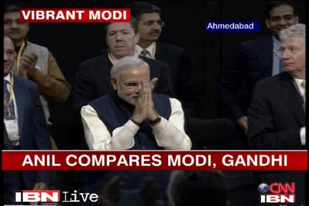Watch: India Inc's standing ovation to Gujarat CM Narendra Modi - News18