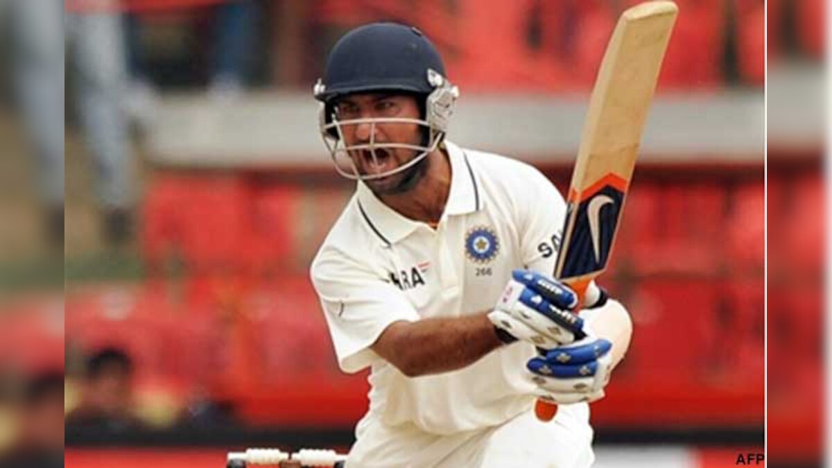 Injury scare for India as Pujara gets hit on the knee - News18