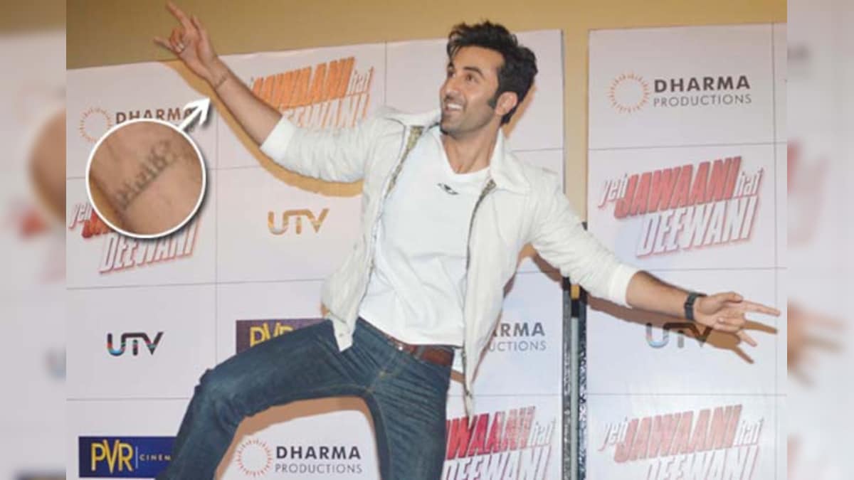 Ranbir Kapoor gets an 'Awara' tattoo on his wrist