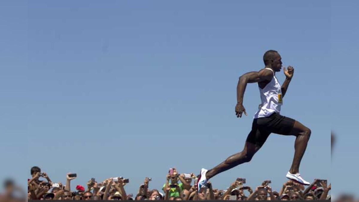 Bolt wins 150m race at Copacabana but misses record - News18