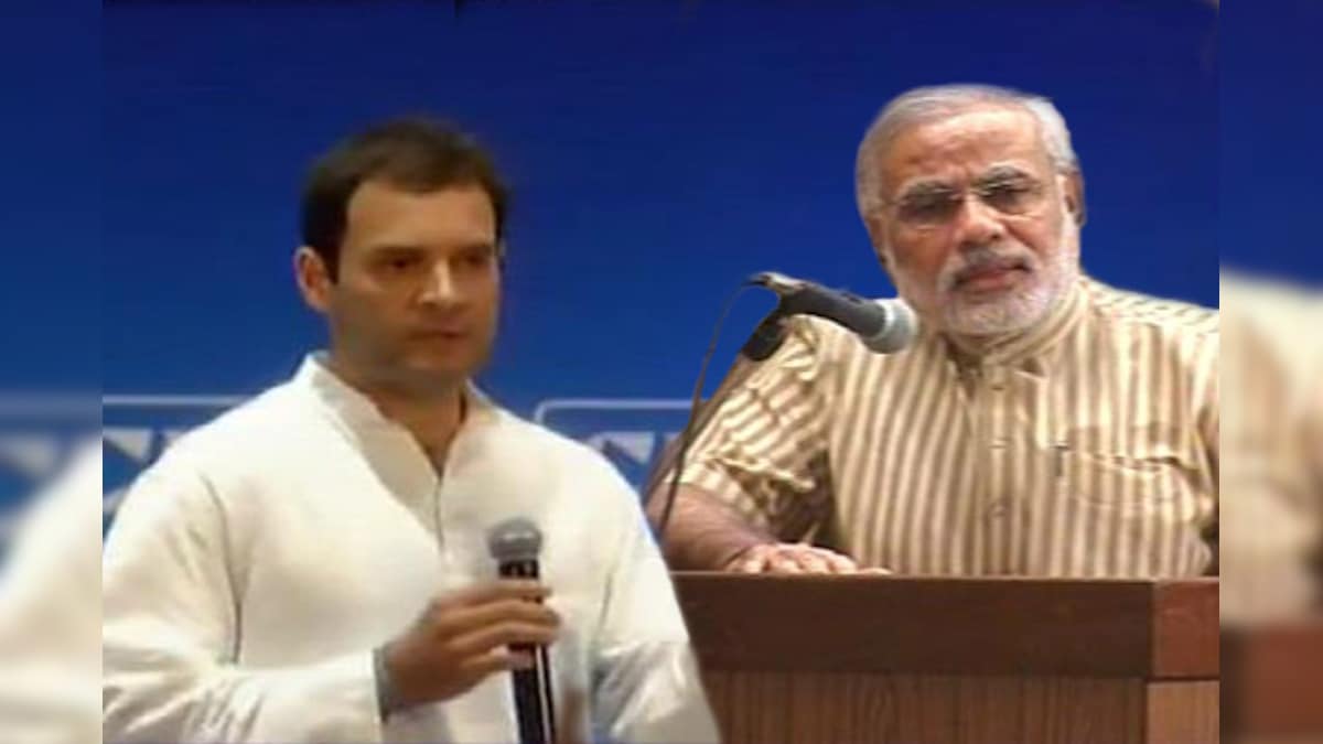 My becoming PM irrelevant, says Rahul even as Modi pitches for post