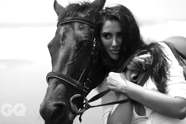 Nargis Fakhri's sensual photoshoot for GQ