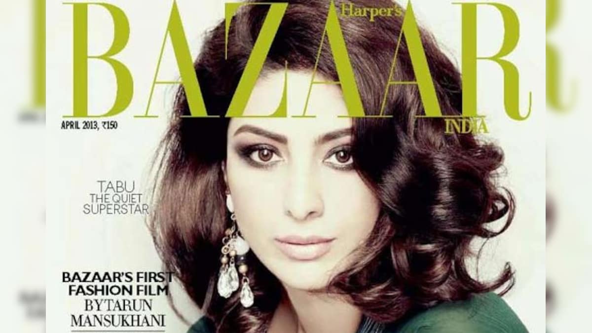 Snapshot: Tabu looks stunning on the cover of 'Harper's Bazaar ...