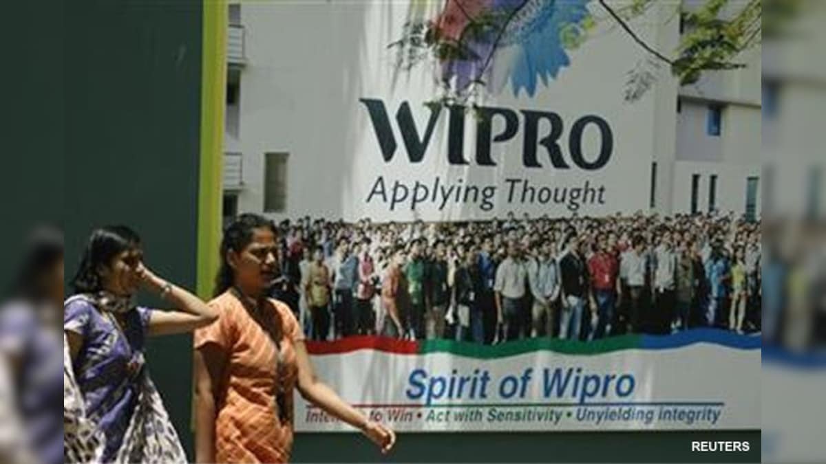 Wipro shares slump on first trading session after split - News18