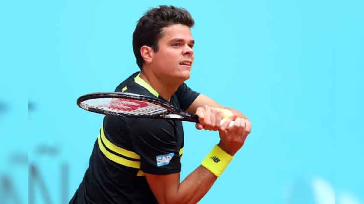 Milos Raonic sees a gain from training in Spain - News18